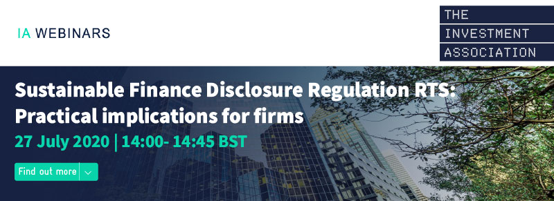 Sustainable Finance Disclosure Regulation RTS: Practical implications ...